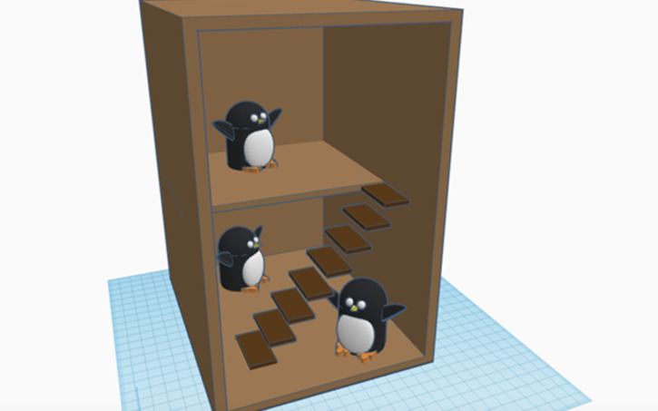 Book Nook Challenge - Tinkercad