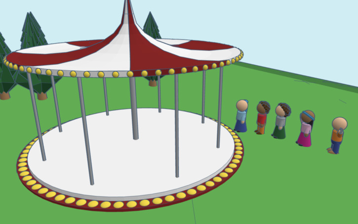 Carousel Challenge - Tinkercad
