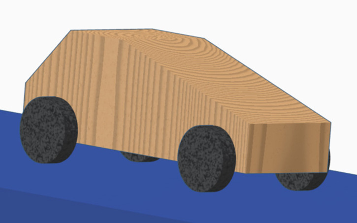 Pinewood Derby Challenge - Tinkercad