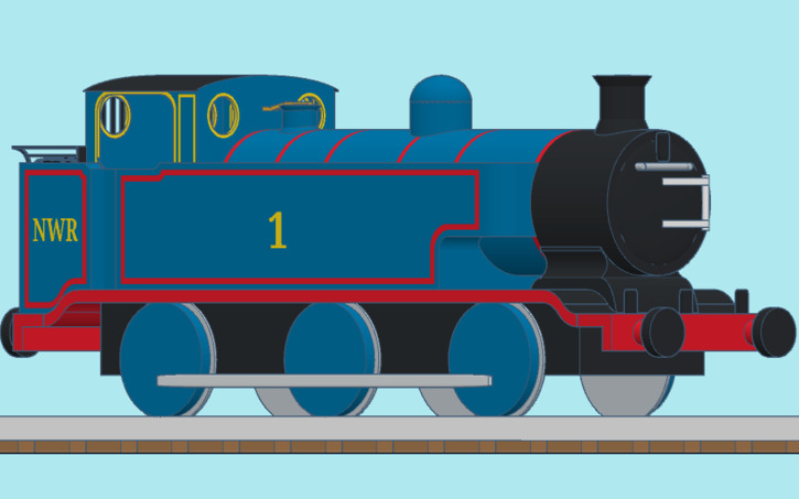 3d Design Thomas The Tank Engine Lbsc Class E2 Mk2 Tinkercad