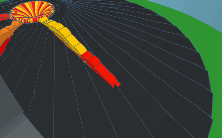 3D design Scribble Shield Volcano (Over 80 shapes!) - Tinkercad