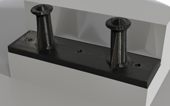 3D design Coat Rack - Tinkercad