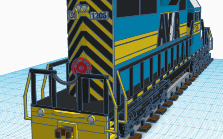 3D design AWVR 1206 - Tinkercad