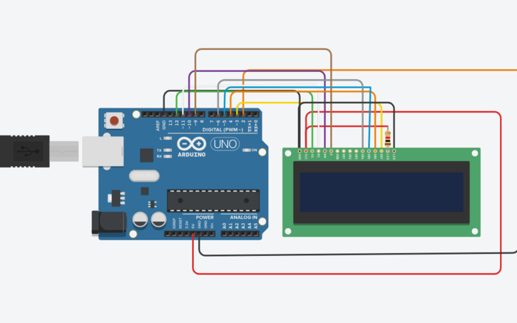 Circuit design Google Chrome Dino Run - Tinkercad