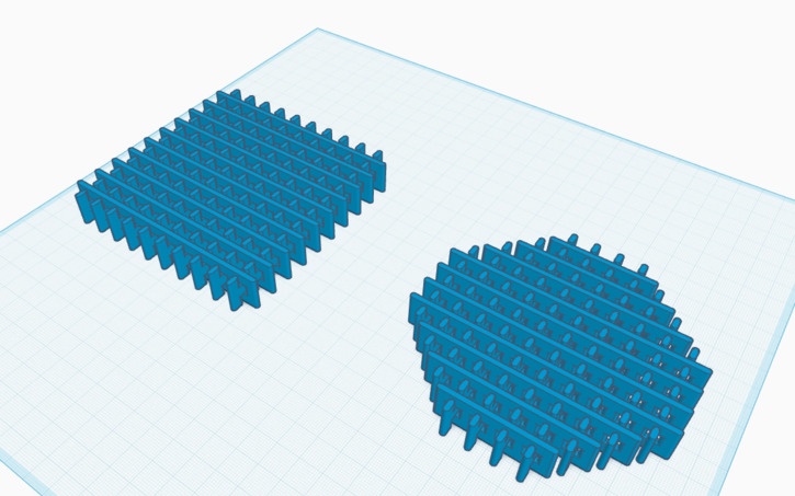 3D design Flexi Squeeze Fidgets - Tinkercad