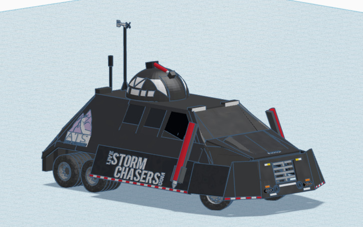 3D design TIV 2 - Tornado Intercepting Vehicle 2 - Tinkercad