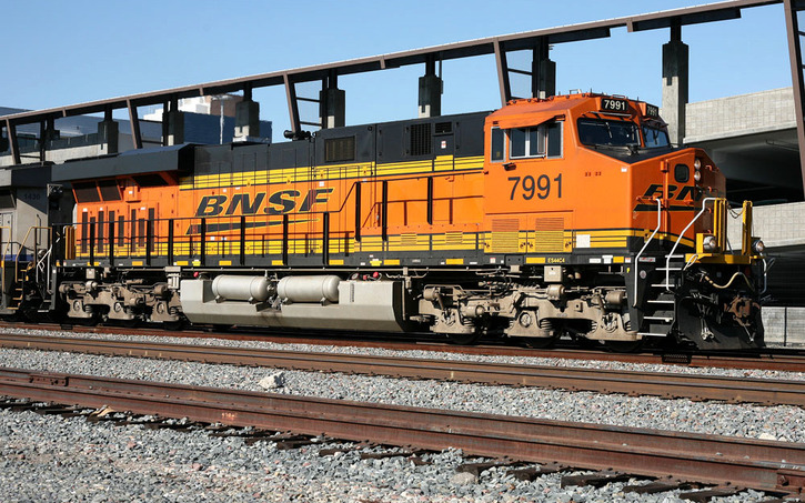 3D design BNSF ES44C4 7991 - Tinkercad