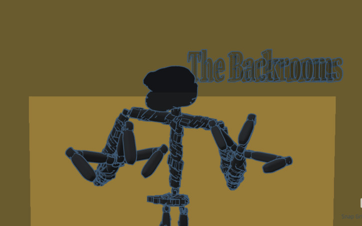 3D design Kane pixels backrooms: Howler figure - Tinkercad