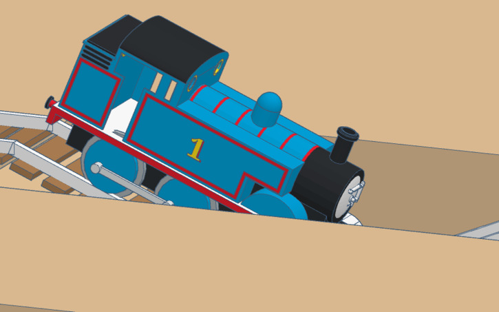 3D design OLD Pilot Thomas The Tank Engine - Tinkercad