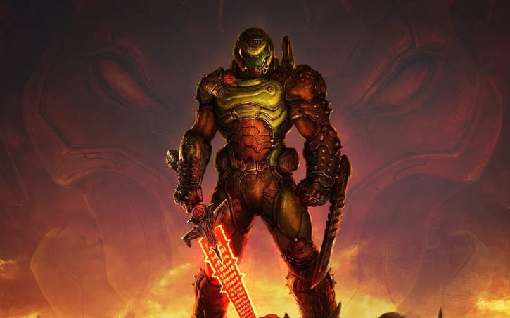 3D design Doom Eternal Slayer - Tinkercad