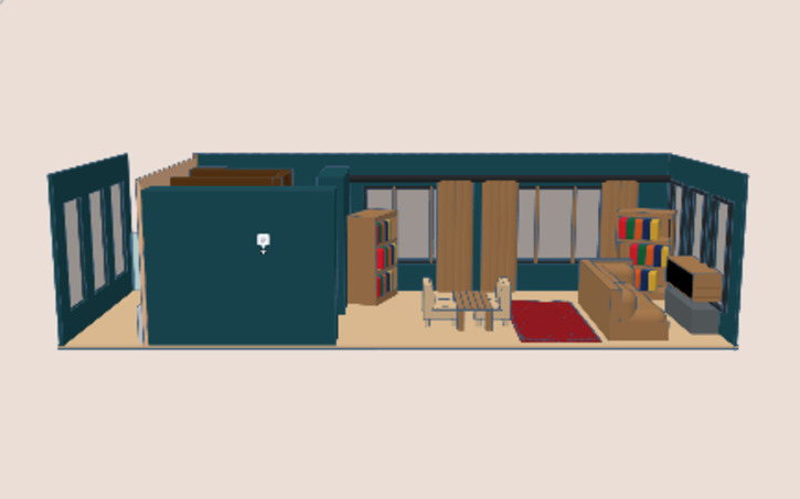 3D design Interior Design Challenge submission - Tinkercad