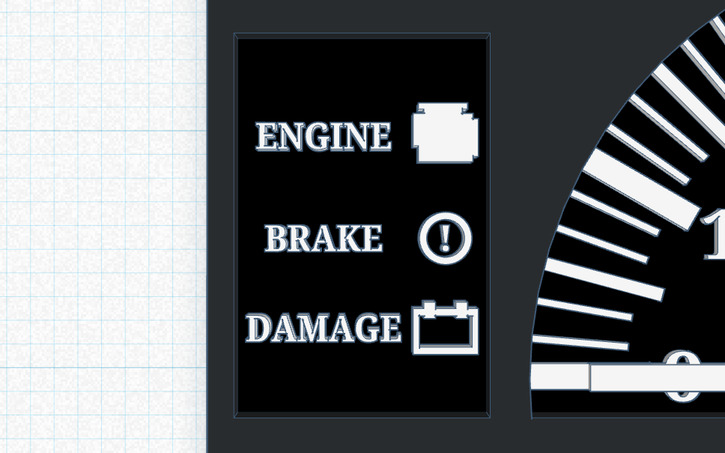 3D design Toyota AE86 Dashboard - Tinkercad