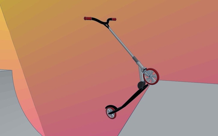 3D design Scooter Mk5 - Tinkercad
