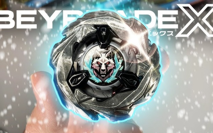 3D design Beyblade X silver wolf - Tinkercad