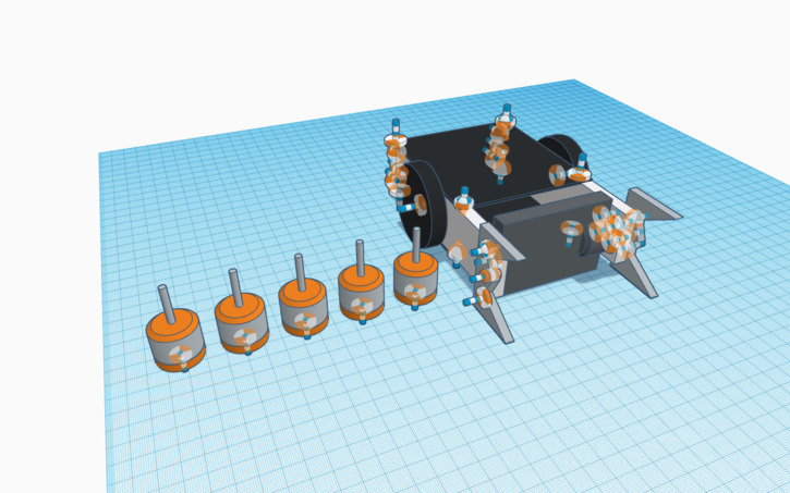 3D design speedy mouse - Tinkercad