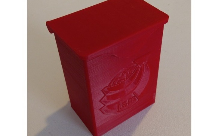3D design Yu-Gi-Oh! Deck Box - Tinkercad