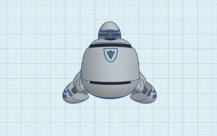 3D design The probe ship - Remastered version - Tinkercad