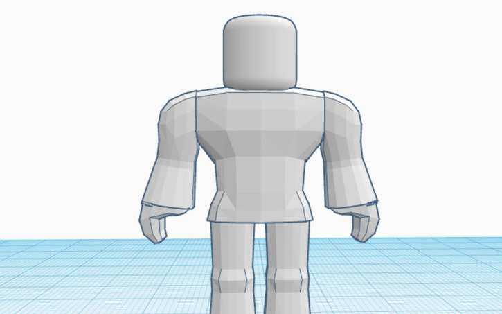 3D design Customizable Roblox 2.0 [R6] - Tinkercad