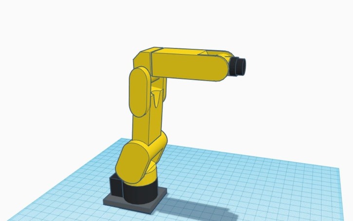 3D design Robot Arm - Tinkercad