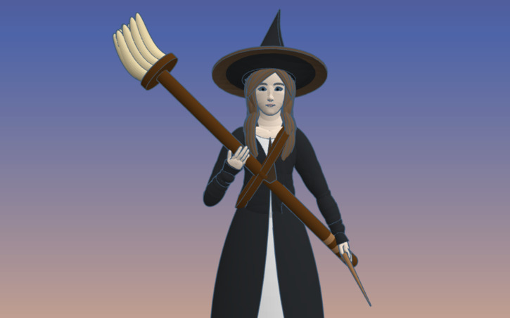 3D design Witch In Training - Tinkercad