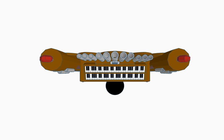 3D design Organ - Tinkercad