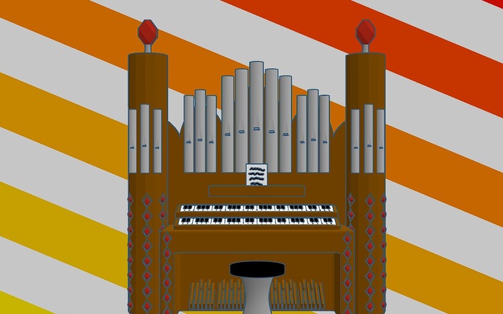 3D design Organ - Tinkercad