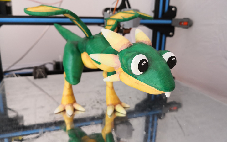 3D design Dragon - Tinkercad