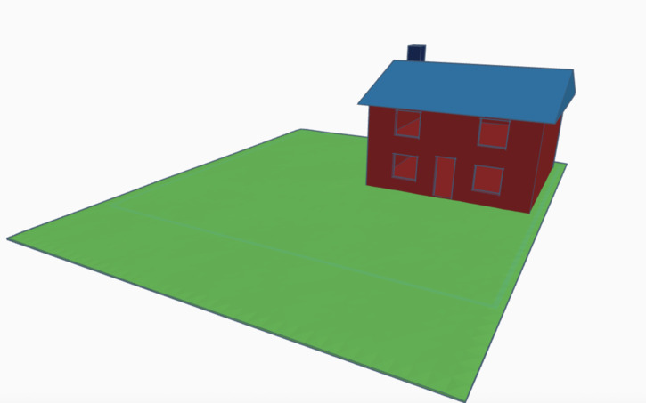 3D design Backyard - Tinkercad