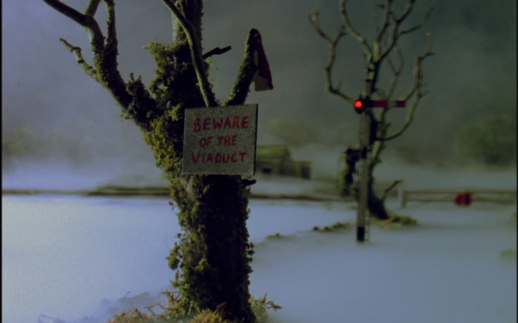 3D design Beware Of The Viaduct Sign - Tinkercad