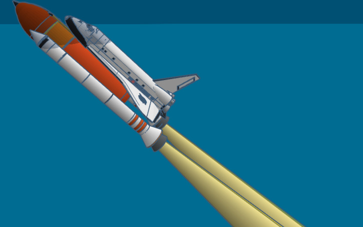3D design Space Shuttle (Discovery) - Tinkercad