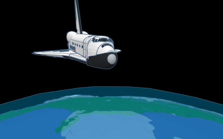 3D design Space Shuttle (Discovery) - Tinkercad