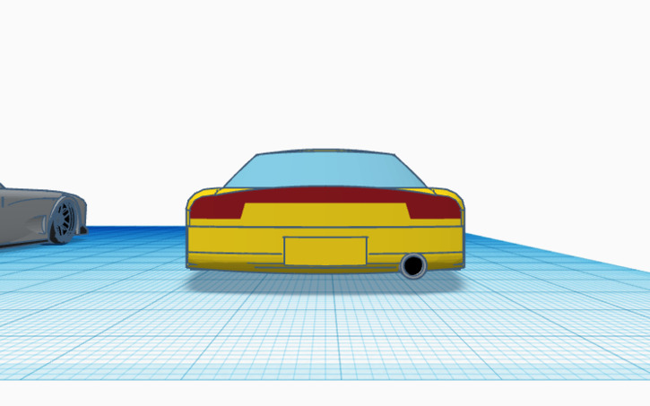3D design Mazda RX-7 - Tinkercad