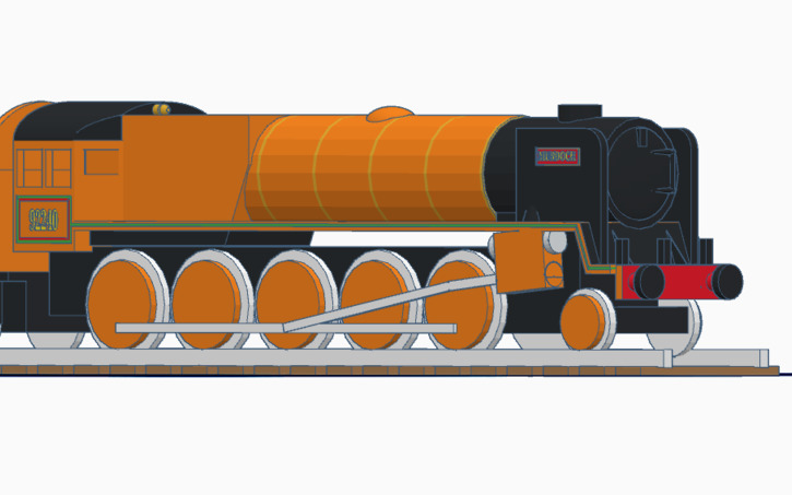 3D design Murdoch The Strong Engine (BR Standard Class 9F No.92240 ...