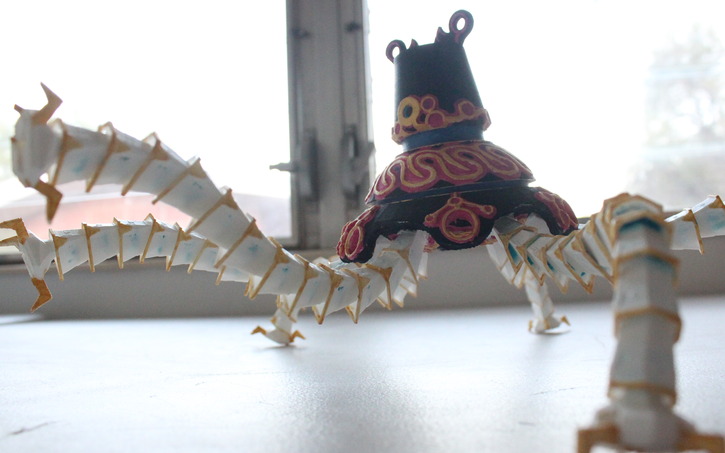 3D design 3D PRINT BOTW guardian (FULLY PRINTABLE) - Tinkercad