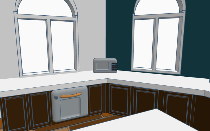3D design Kitchen - Tinkercad