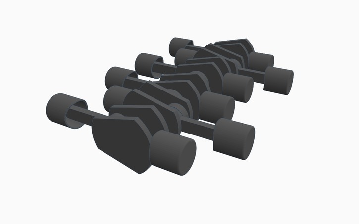 3D design (Working) Flat 12 Engine (V1.0) - Tinkercad