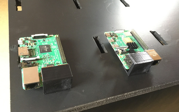 3D design Raspberry Pi Mount - Tinkercad