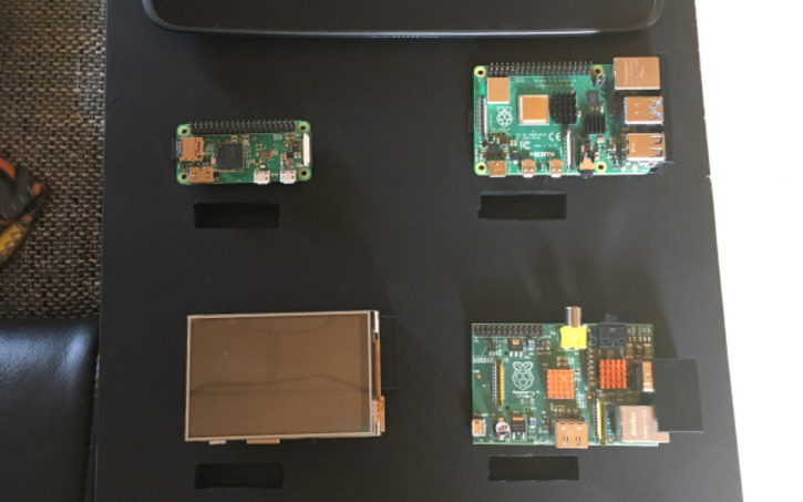 3D design Raspberry Pi Mount - Tinkercad