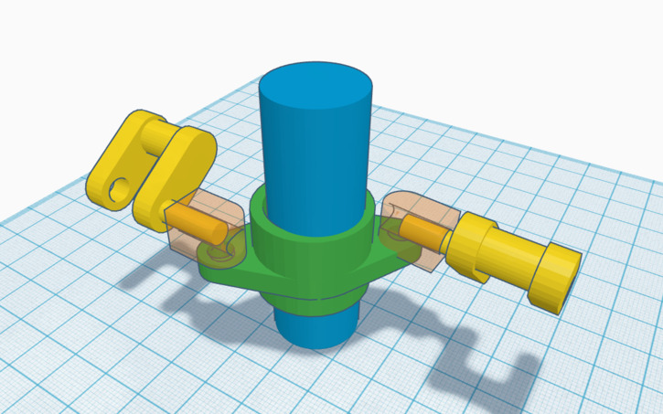 3D design Rotation Reverser SIM LAB - Tinkercad