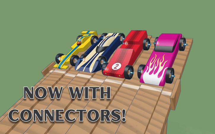 3D design (V2.0) Pinewood Derby Simulator - Sim Lab - Tinkercad