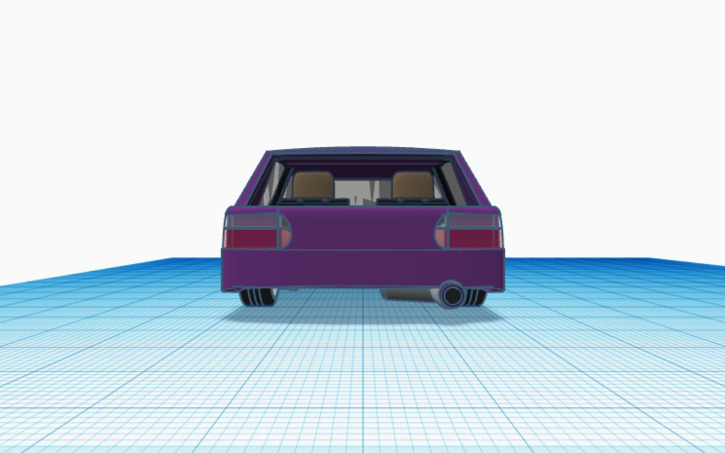 3D design Honda Civic EG - Tinkercad