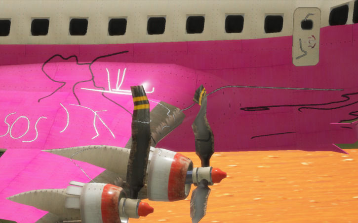 3D design Plane crash - Tinkercad