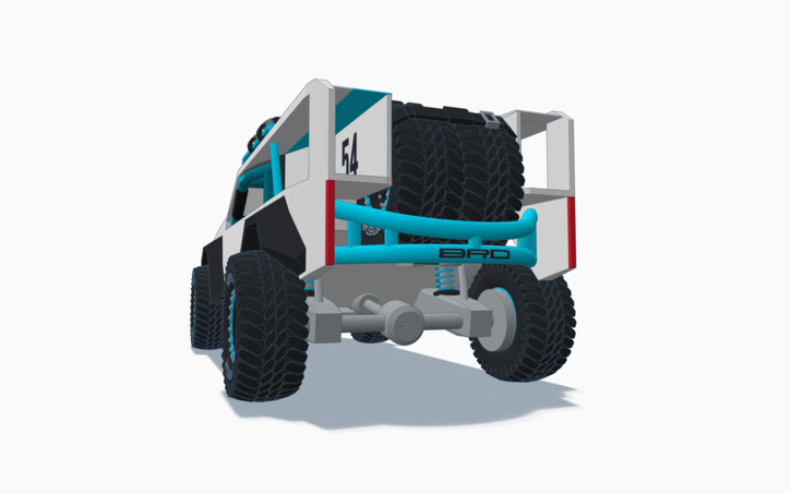 3D design BLUR Goliath Baja - Tinkercad