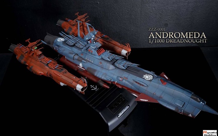 3D design Space Battleship ZZZ-0001 Andromeda-Kai - Tinkercad
