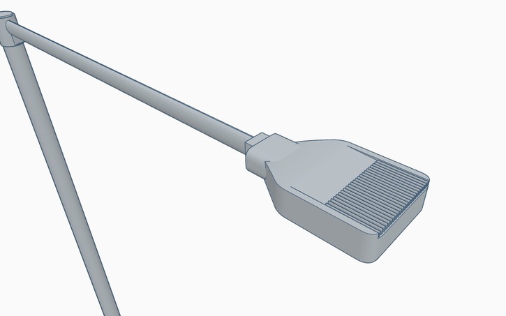 3D design Street Light LED - Tinkercad