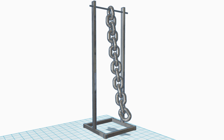 3D design Sim Lab: Chain Physics - Tinkercad