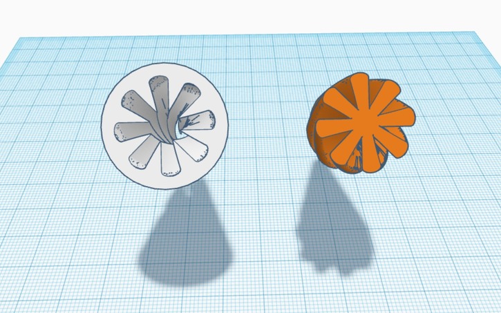 3D design Cones - Tinkercad