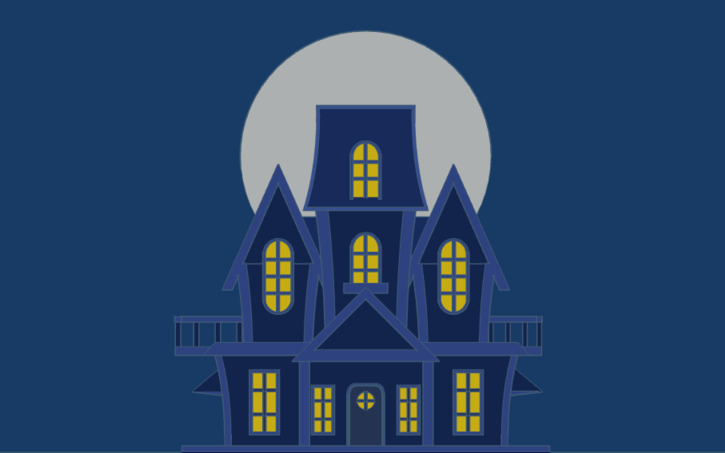 3D design Haunted House - Tinkercad