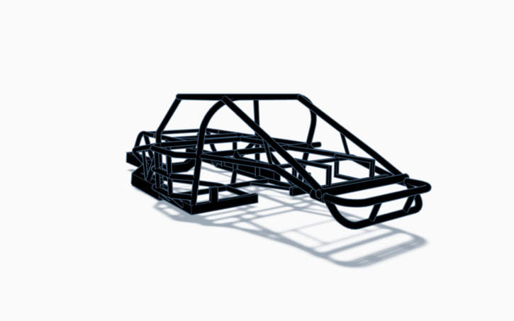 3D design Dirt Modified Chassis (COPYABLE) - Tinkercad