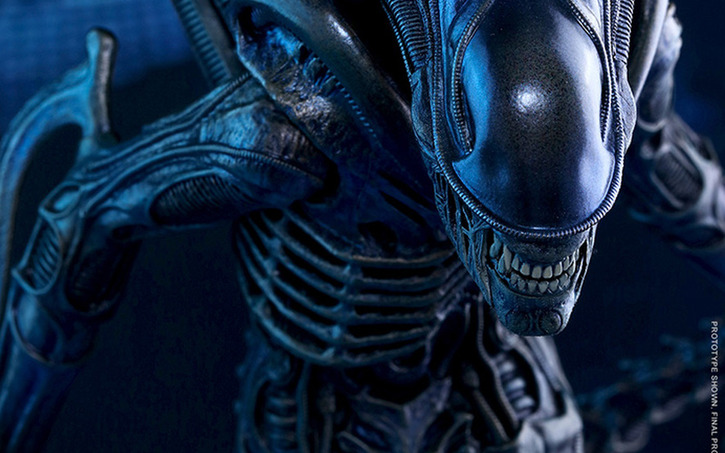 3D design xenomorph warrior attempt - Tinkercad